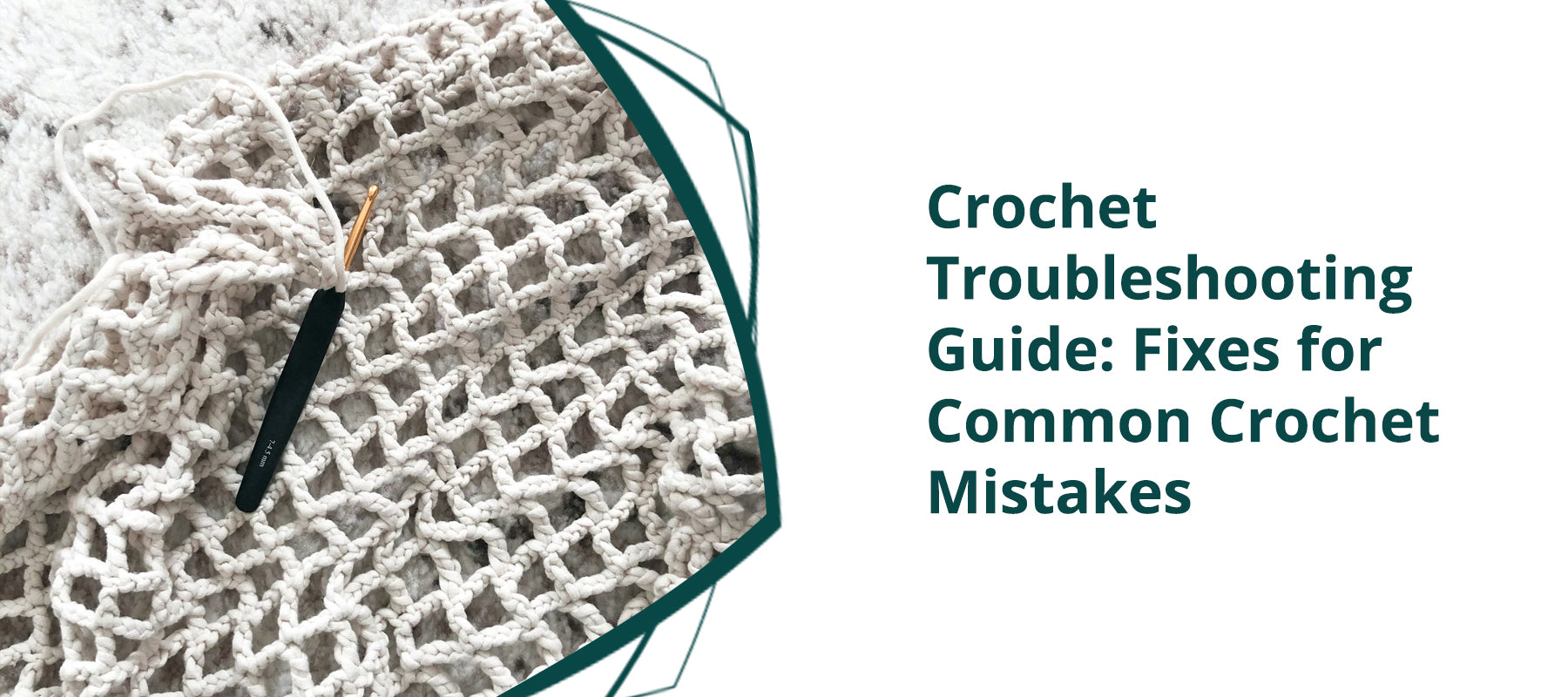 Fixes for Common Crochet Mistakes | Thread Collective