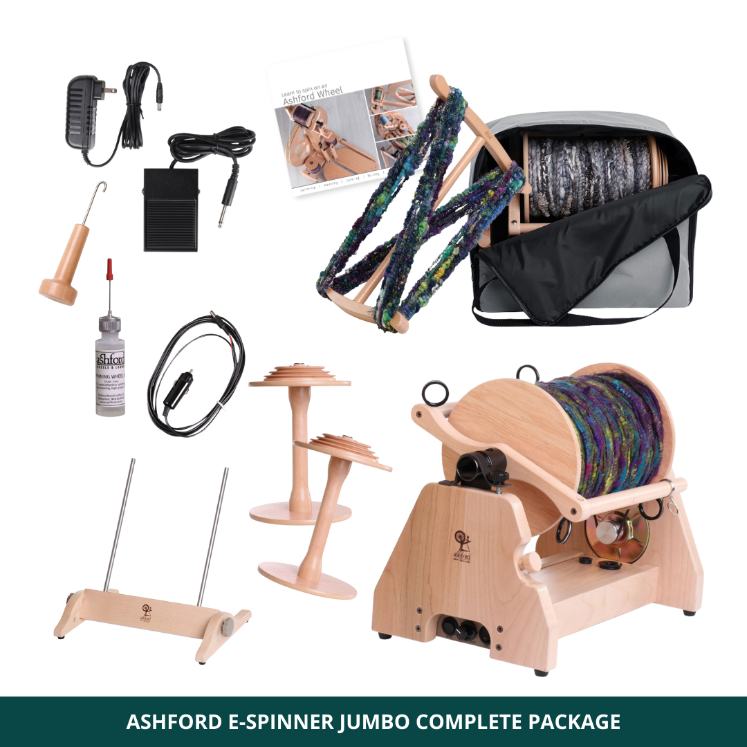 Ashford e-Spinner Jumbo Complete Package | Thread Collective