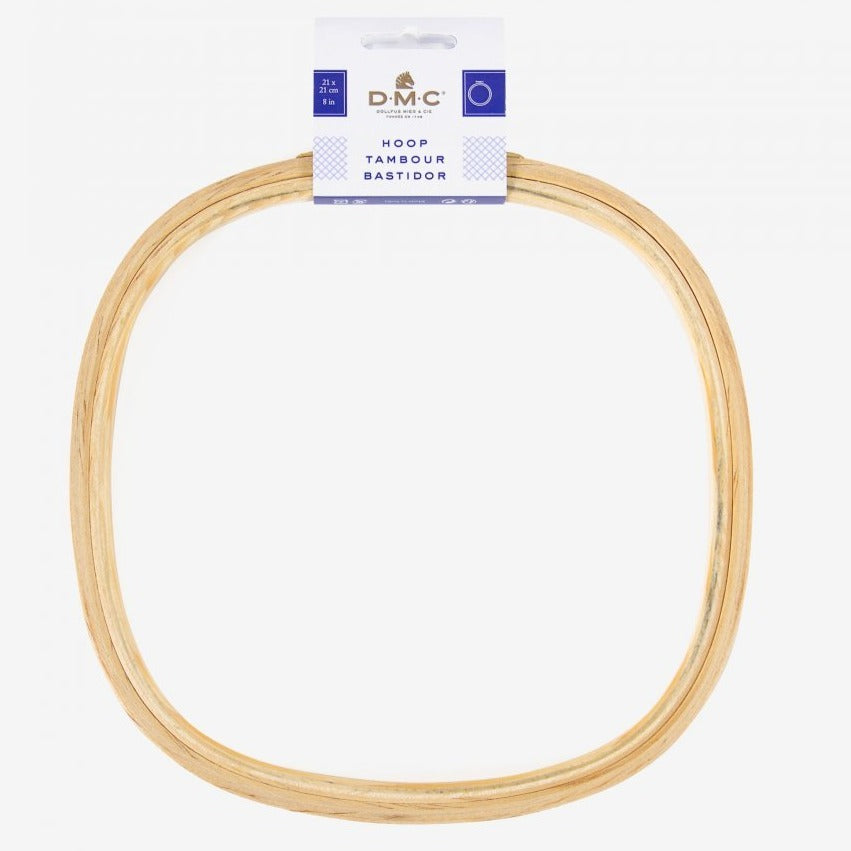 Buy DMC Wooden embroidery hoop square | Thread Collective Australia